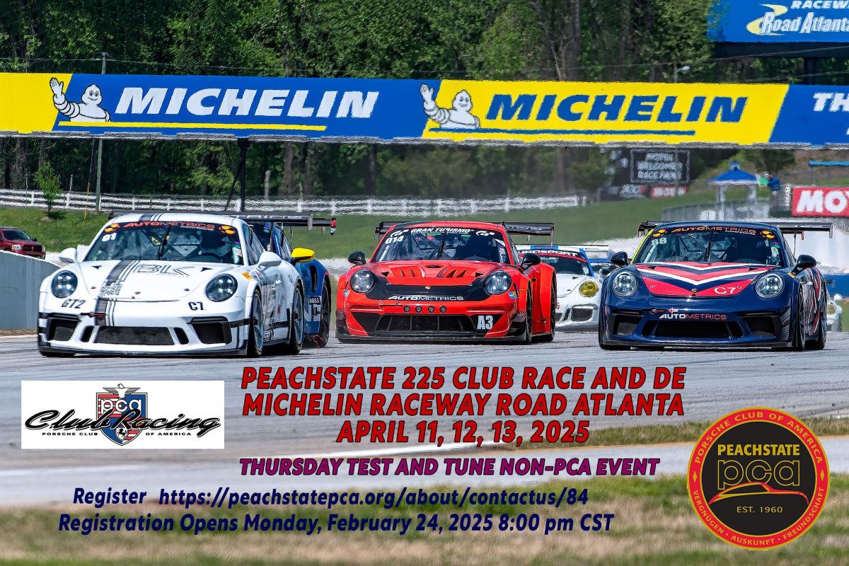 Peachstate Region - Porsche Club of America